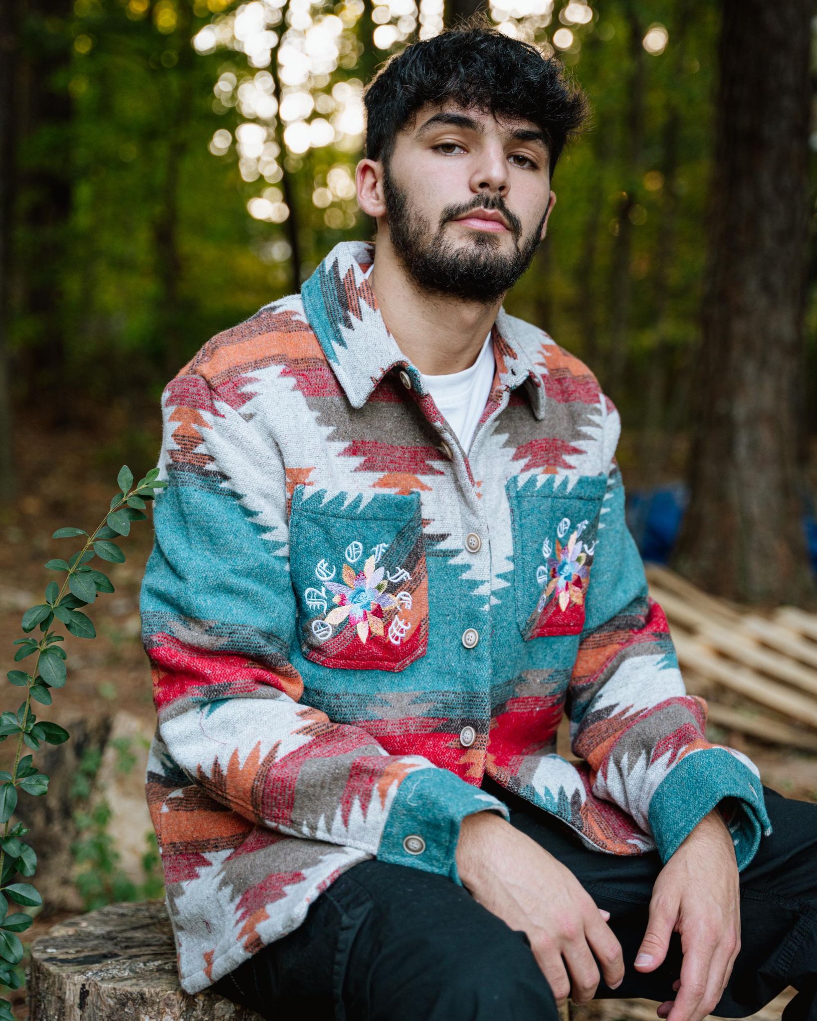 CACTUS BLOSSOM FLANNEL - DESERT SKY – SMPL ind.