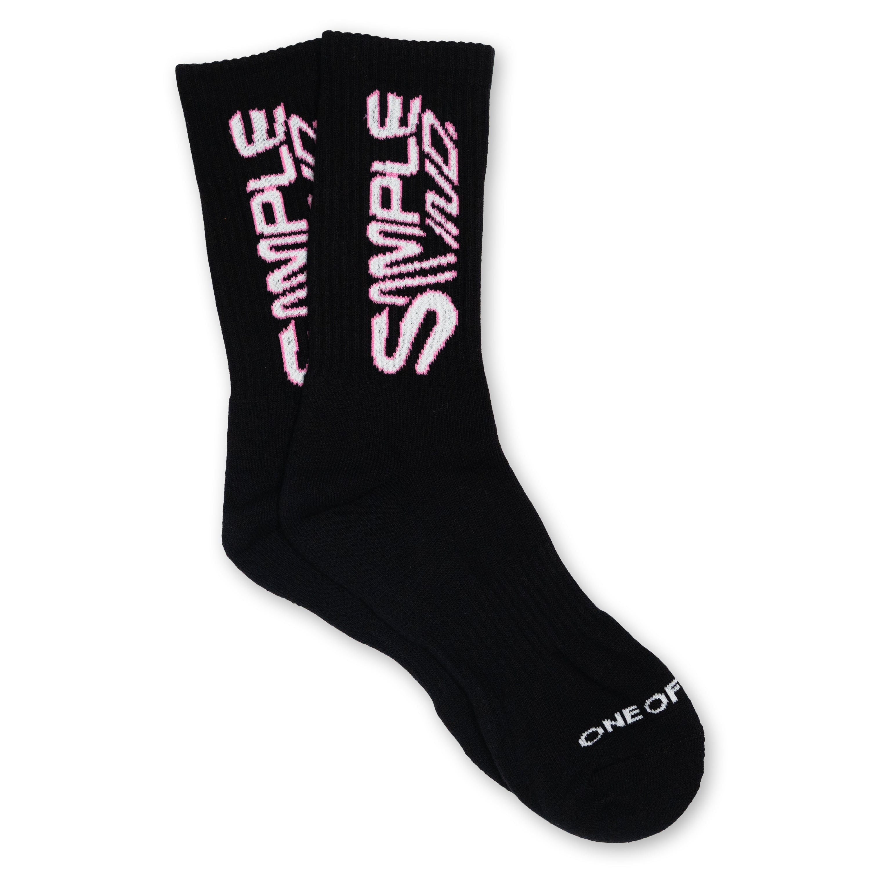 Minx Socks - Black/Pink – SMPL ind.