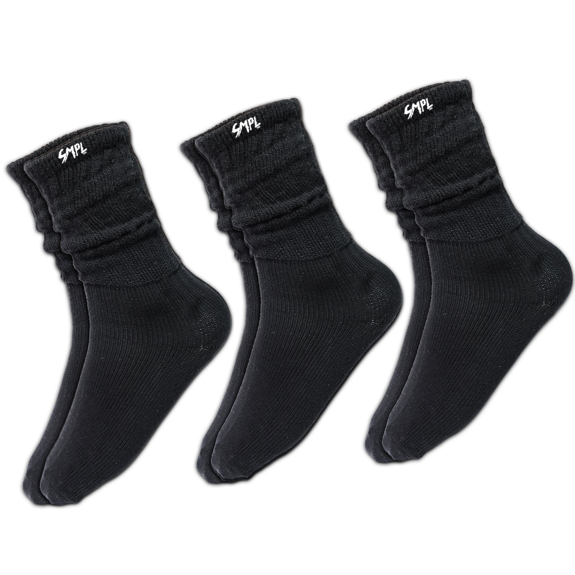 Vintage Slouch Socks - Black – SMPL ind.
